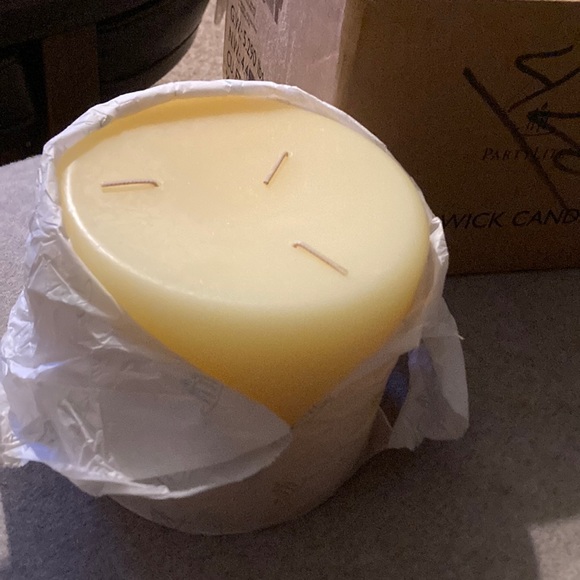 PartyLite | Other | Partylite 3 Wick Candle New In Box 6 X 5 | Poshmark